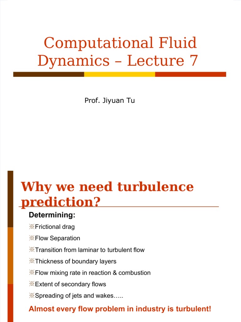 RMIT - Cfd.lecture.07 230605a | PDF