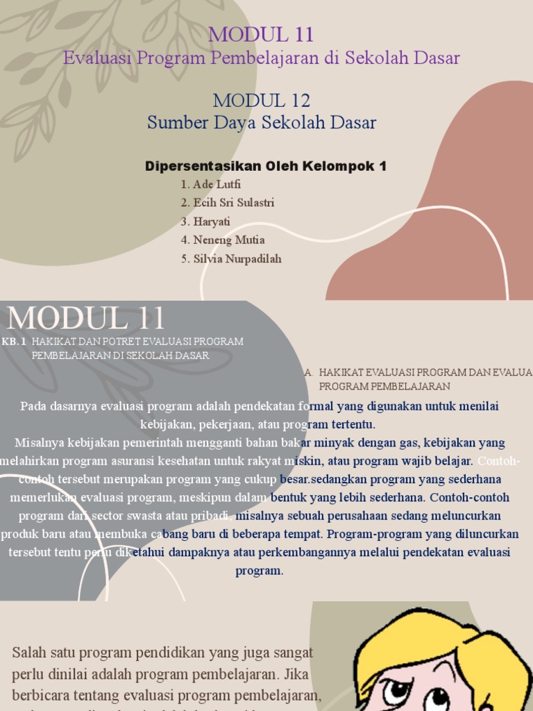 SESI 7_KELOMPOK 1_MODUL 11 DAN 12 | PDF