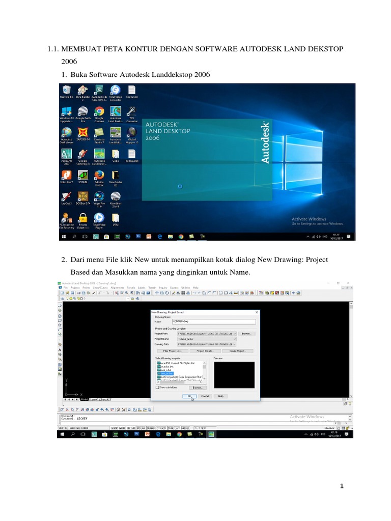 Tahapan LAND DEKSTOP 2006 | PDF | Bisnis | Komputer