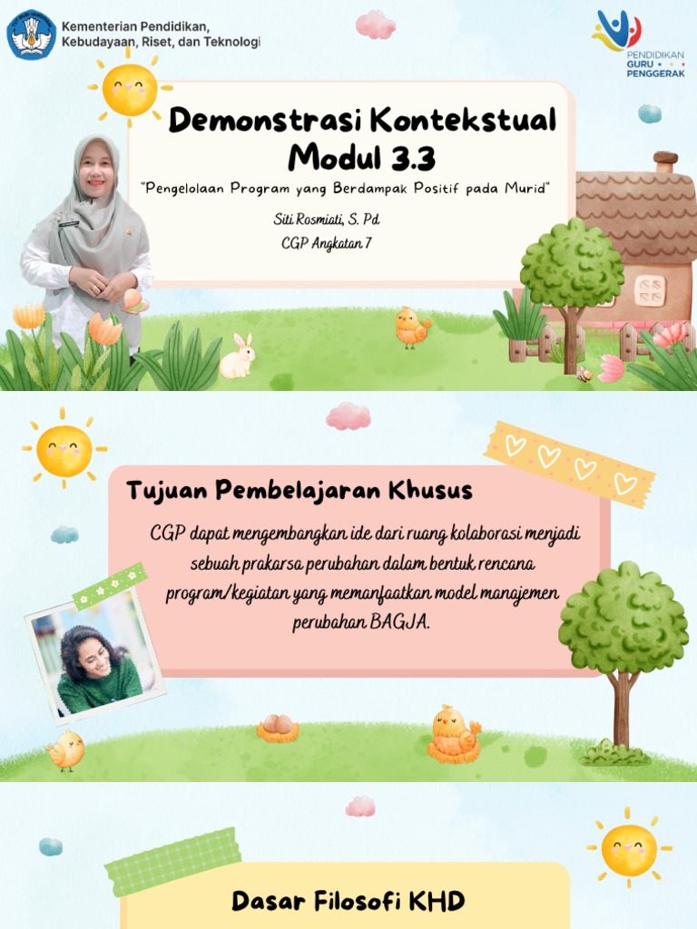 Demonstrasi Kontekstual Modul 3.3 | PDF