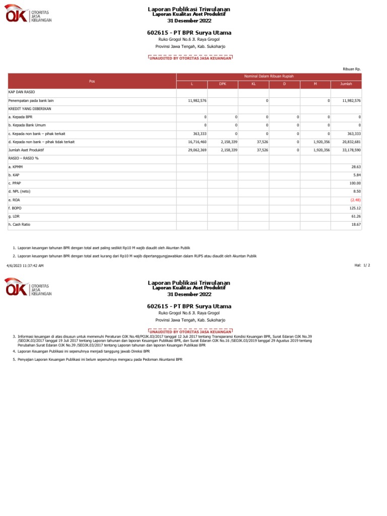 TKS - Surya Utama | PDF