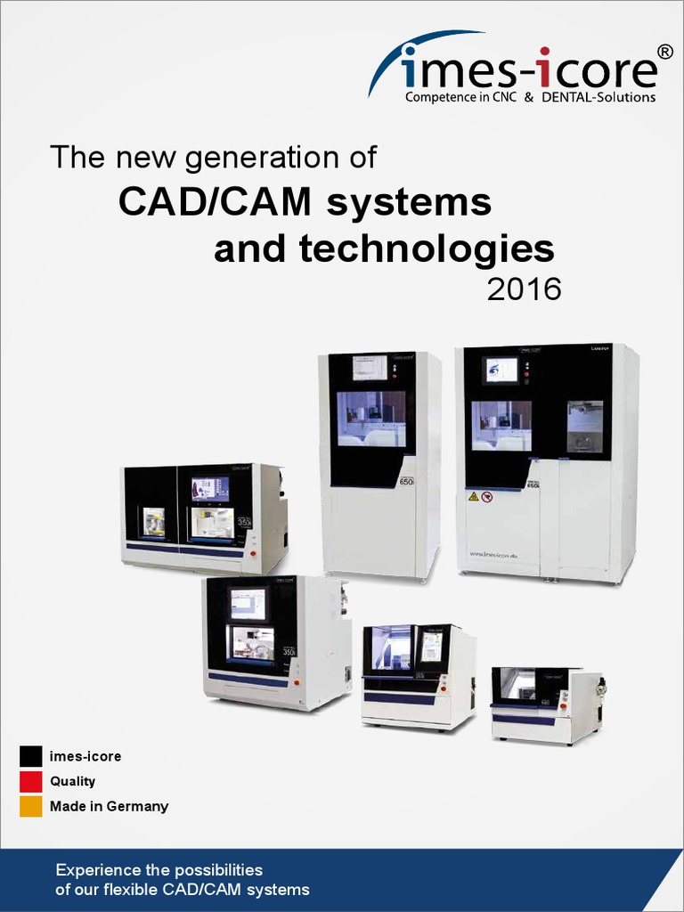 Imes-Icore: Advanced Dental CAD/CAM Solutions | PDF | Machining ...