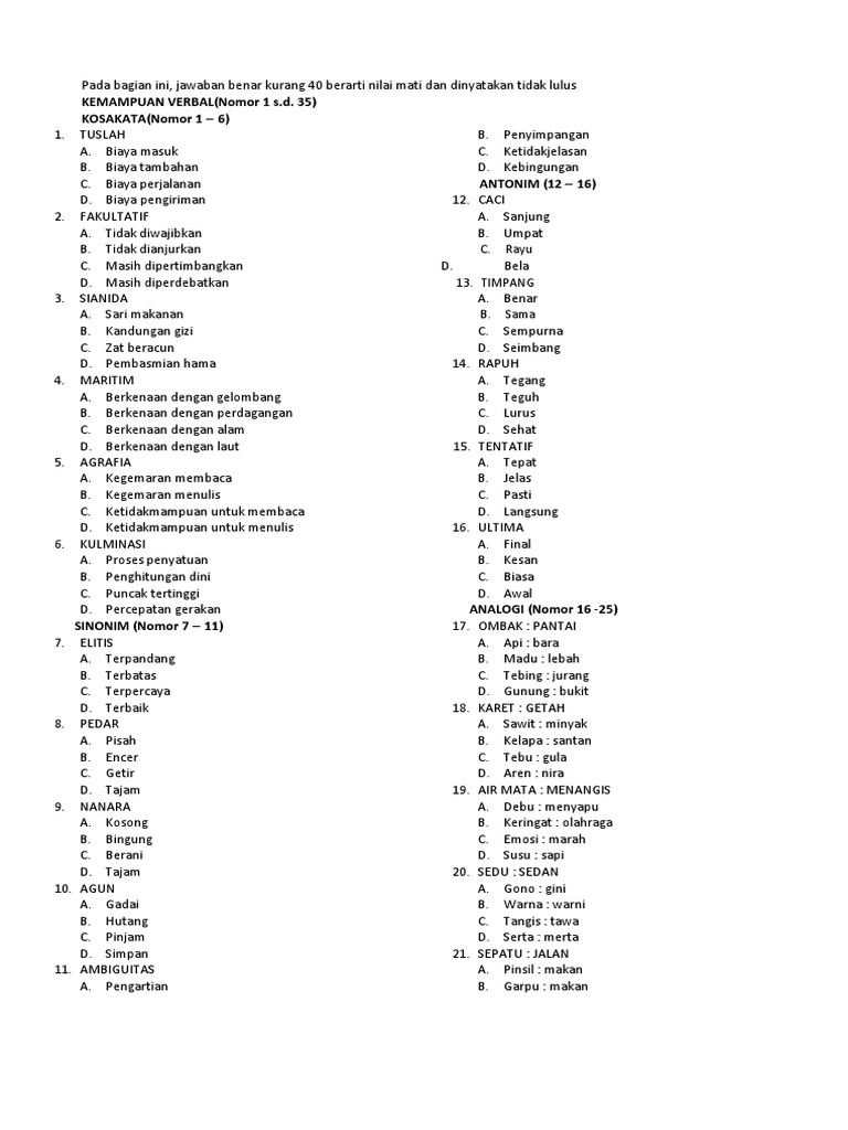 Tpa PKN Stan 2 | PDF