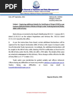 SAPT Counter Tariff | PDF