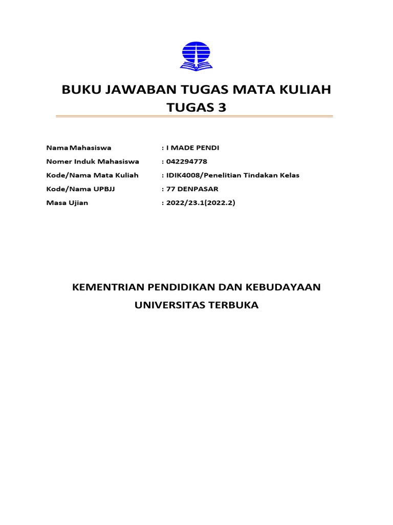 IDIK4008 Tugas3 PTK | PDF