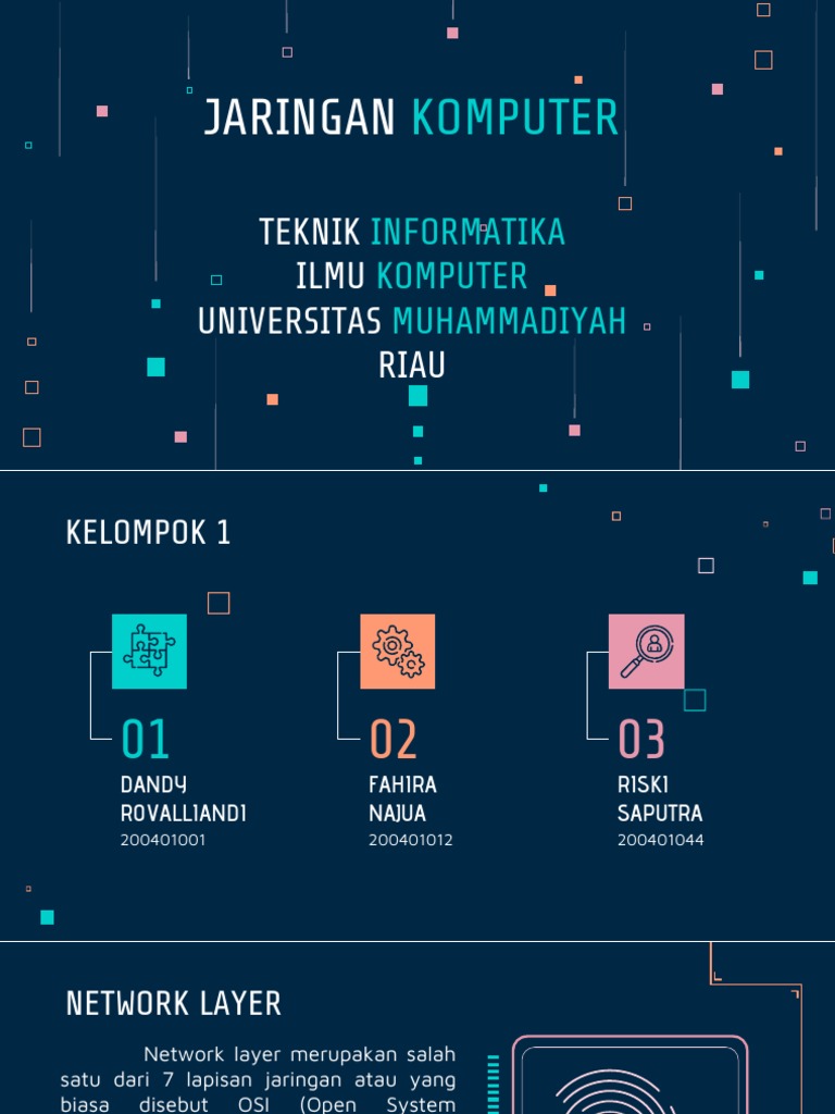 Kelompok 1 Network Layer Jaringan Komputer Pdf 