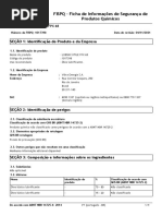 Ficha de Segurança do LUBRAX HYDRA XP 46 | PDF