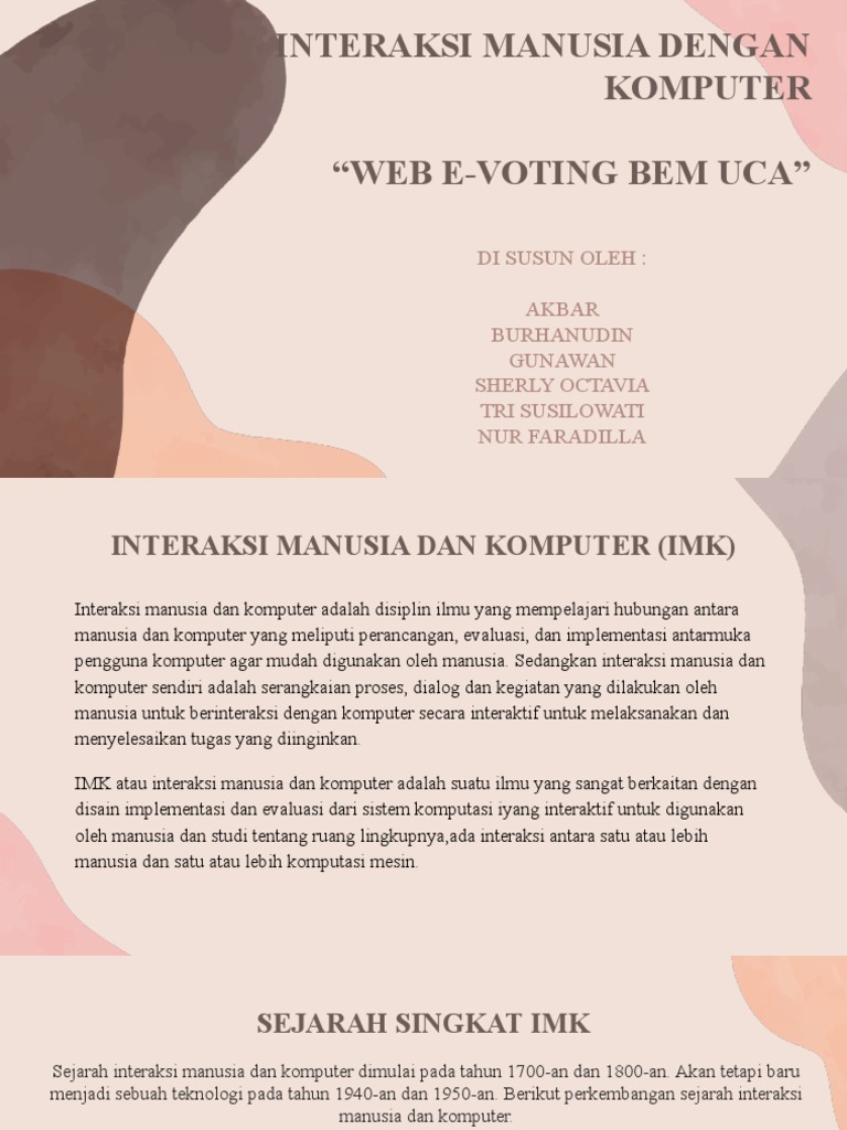 E-Voting | PDF | Teknologi & Rekayasa
