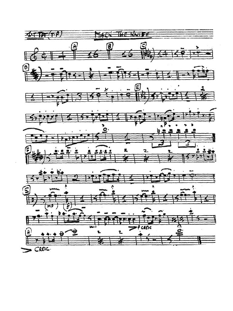 Mack The Knife PDF | PDF