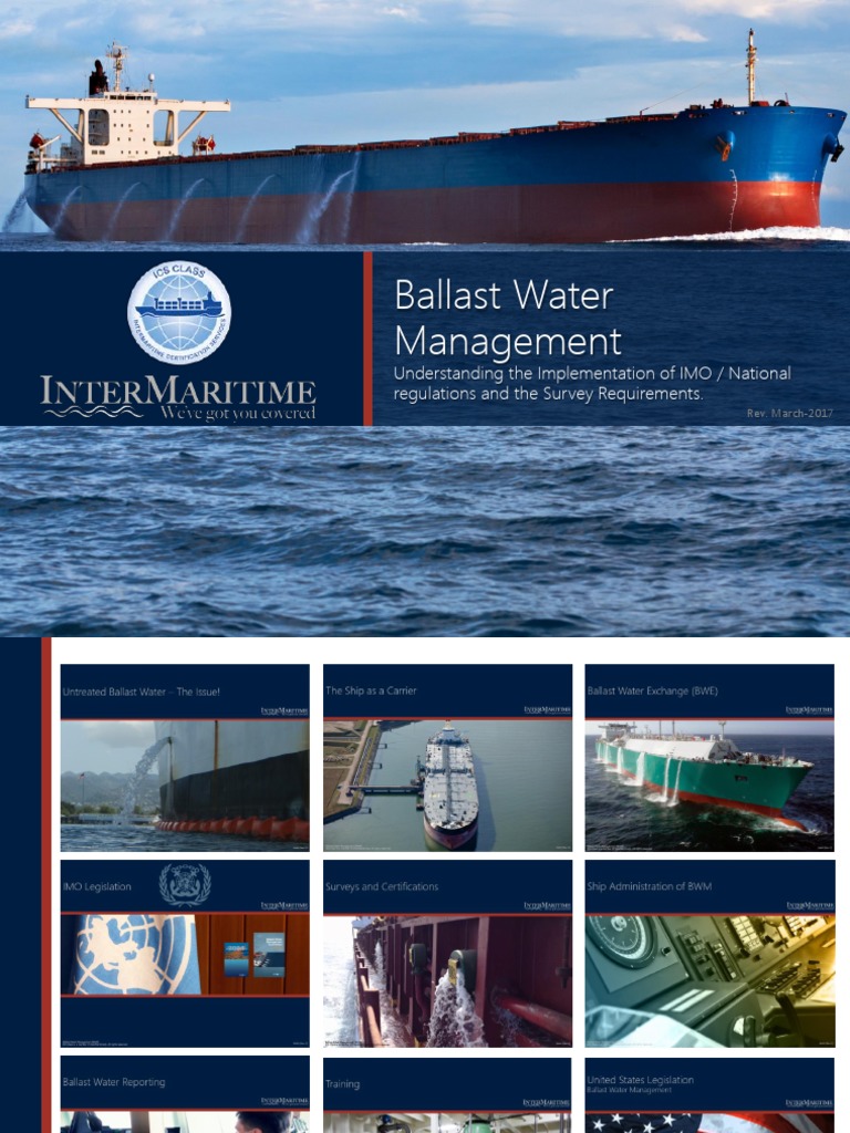 Ballast Water Management Guide | PDF | Ships | Water