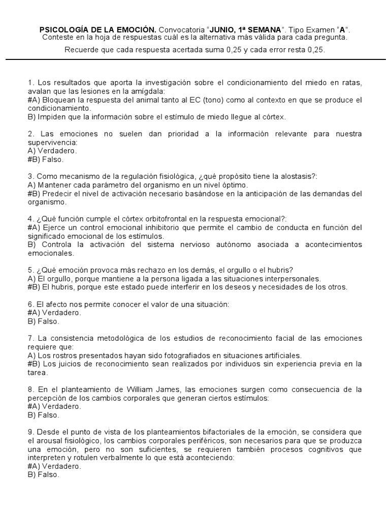 Plantilla A Junio 2023 Primera Semana | PDF | Las emociones | Ansiedad