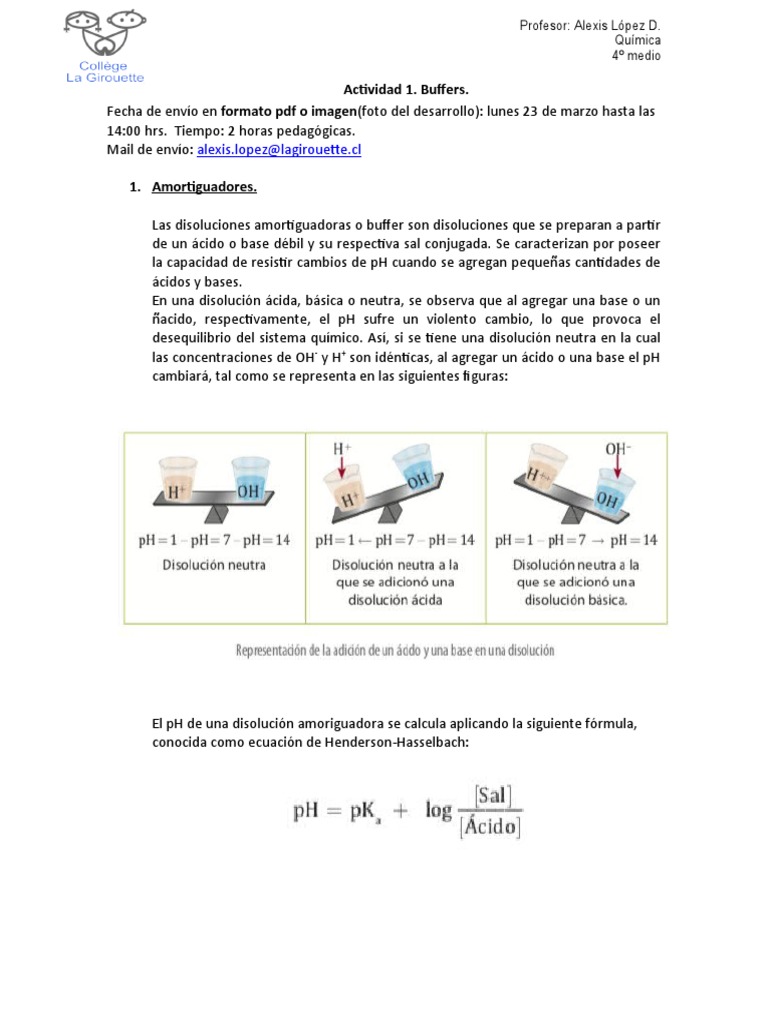 Actividad 1. Acido-Base.4M. LG | PDF