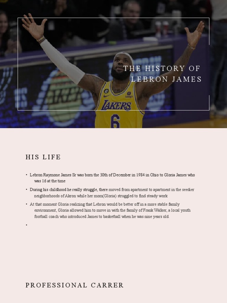 The History of Lebron James | PDF