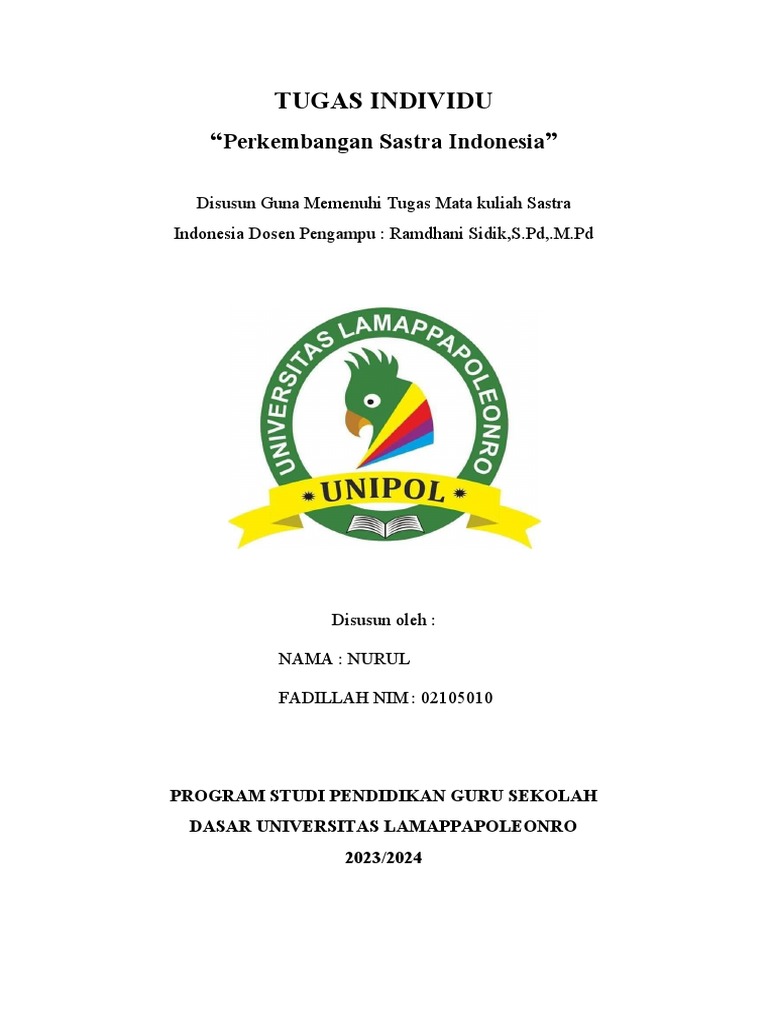 Nurul Fadillah (2105010) | PDF Nurul Fadillah (2105010) | PDF