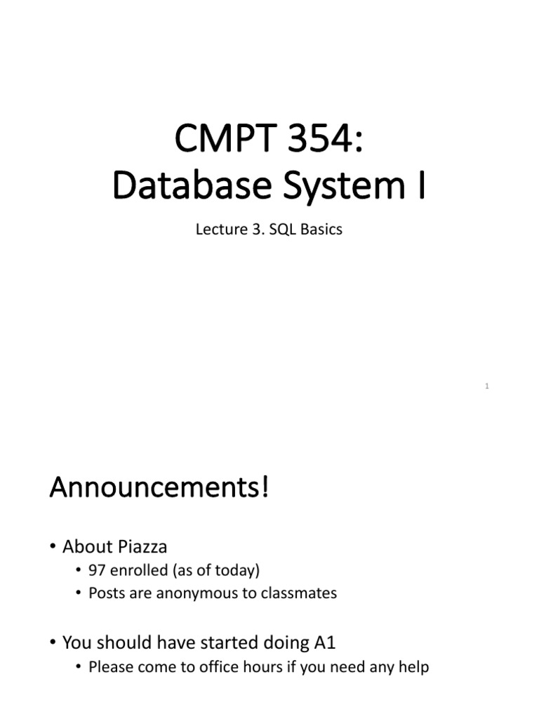 Lec3 Sql Basics Pdf 