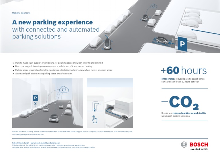 BOSCH - Bbm-Summary-Connected-And-Automated-Parking-Solutions-Press-En ...