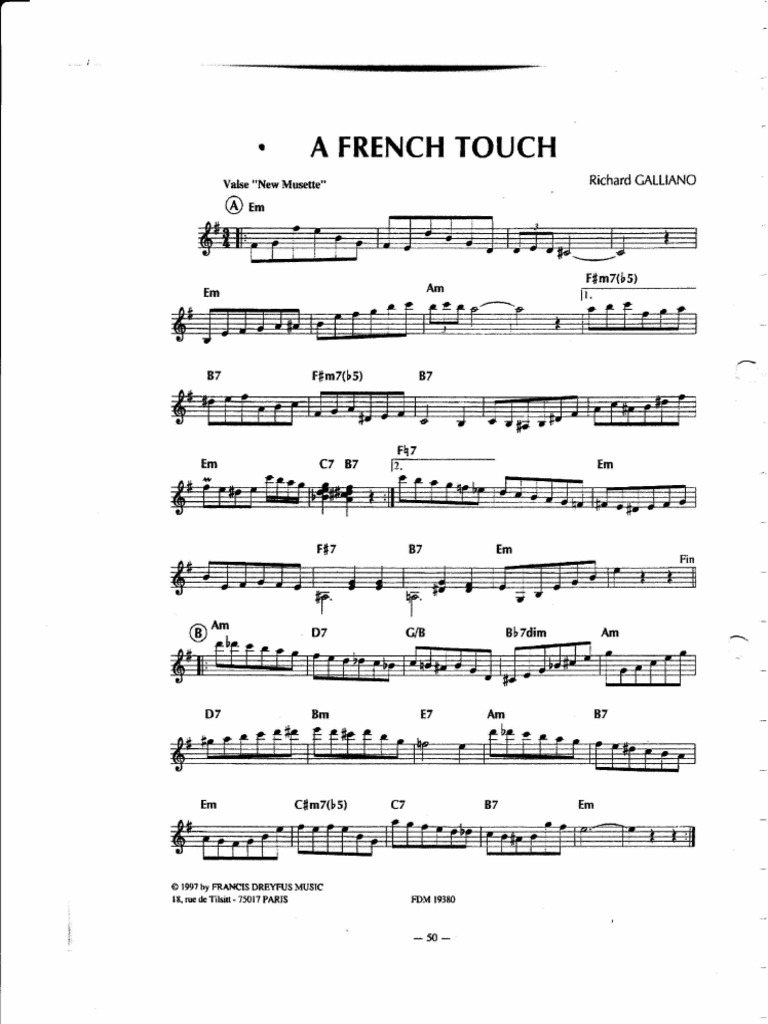A French Touch | PDF
