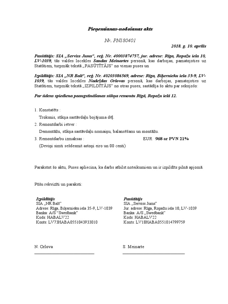 Akts PN180401 | PDF