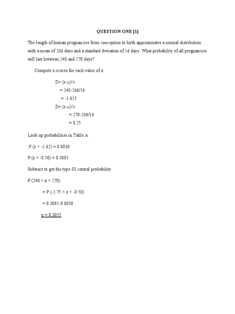 Biostatistics Assignment One | Download Free PDF | Standard Error | Statistical Analysis