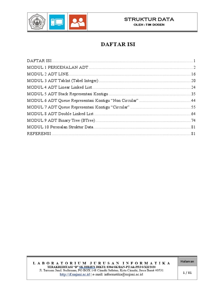 Modul Struktur Data - 2 | PDF