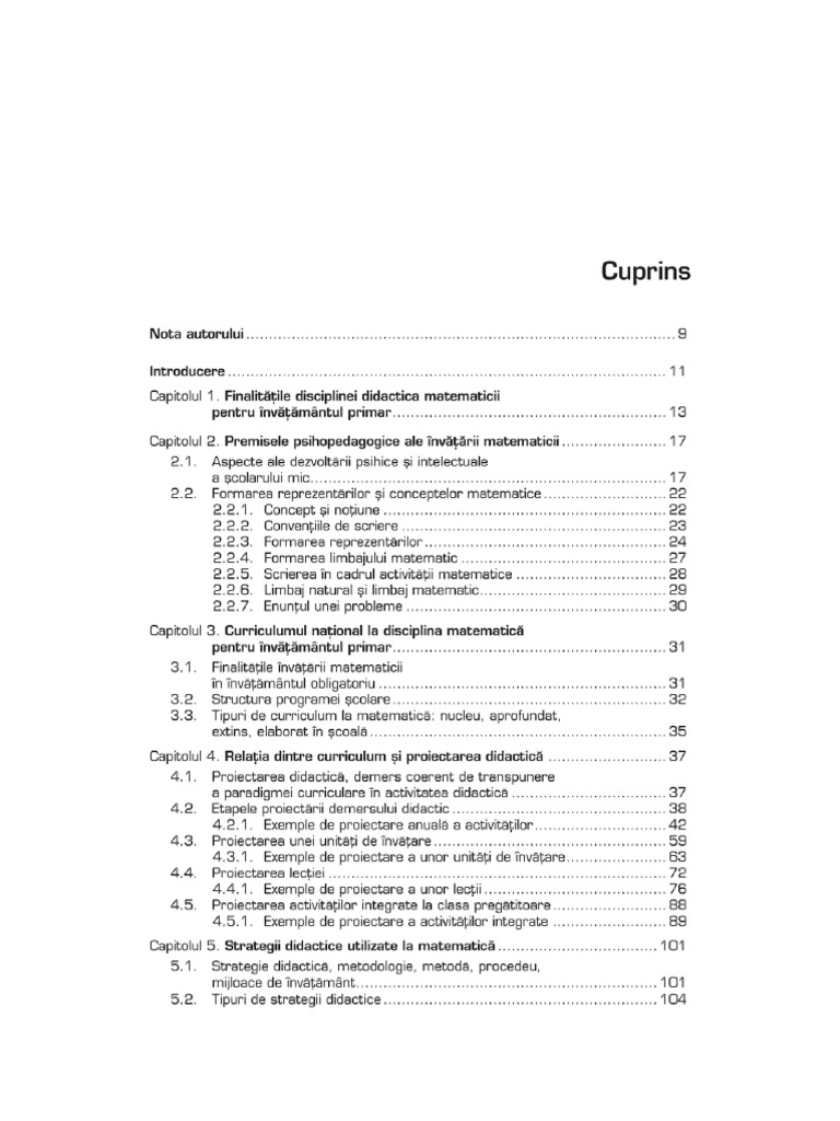 Matematica Primar | PDF