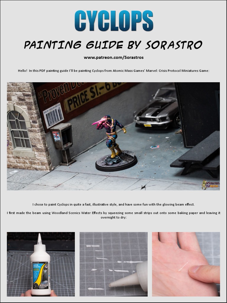 Cyclops Painting Guide | PDF