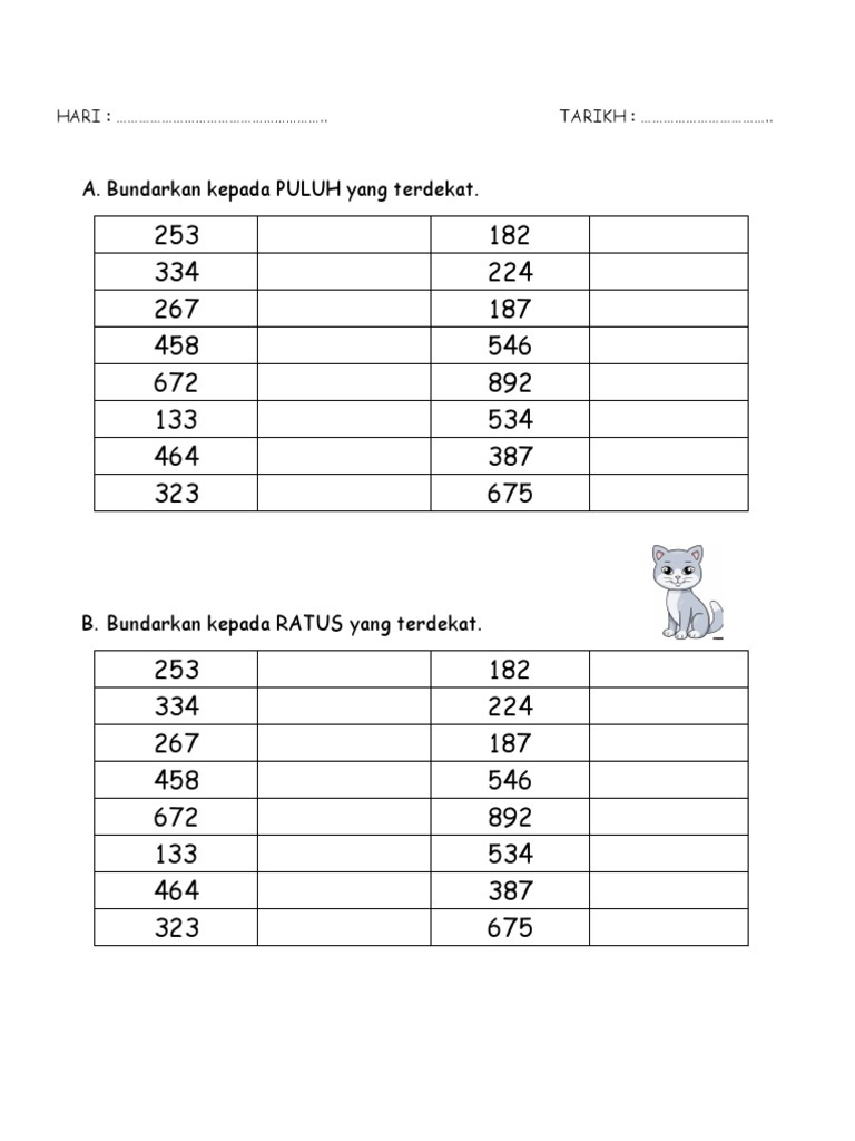 Bundar Tahun 2 | PDF
