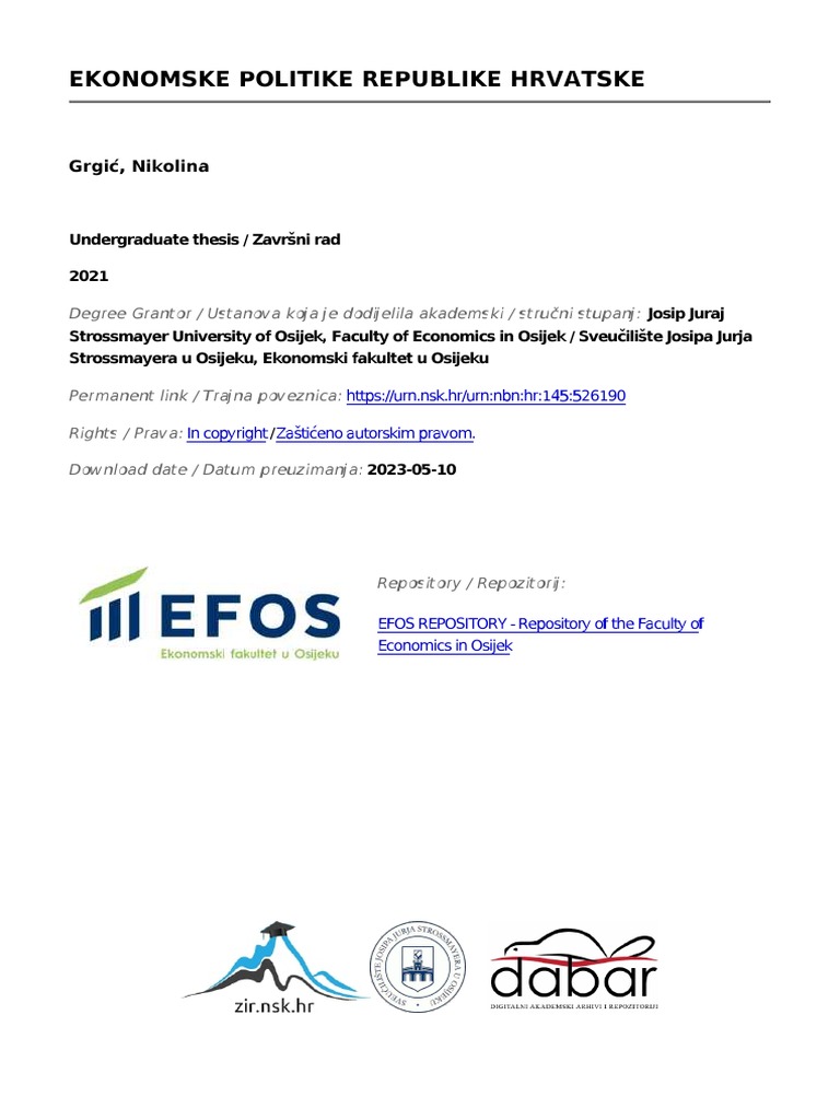 Nikolina Grgic | PDF