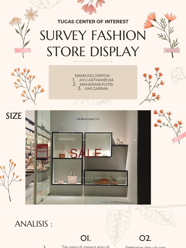 Prinsip Center of Interest dalam Display | PDF