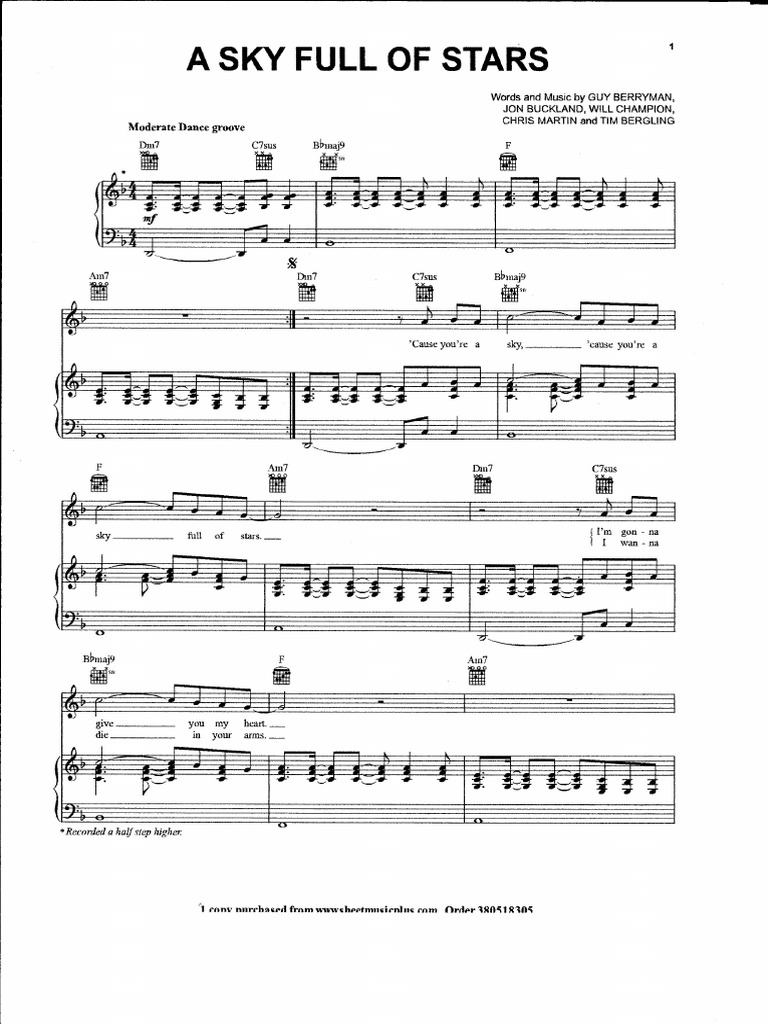 A Sky Full of Star | PDF