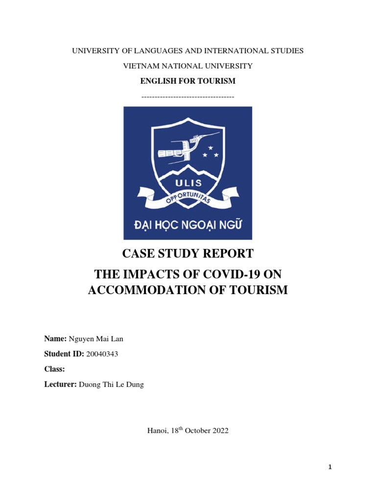 Case Study English For Tourism | PDF | Tourism | Vietnam