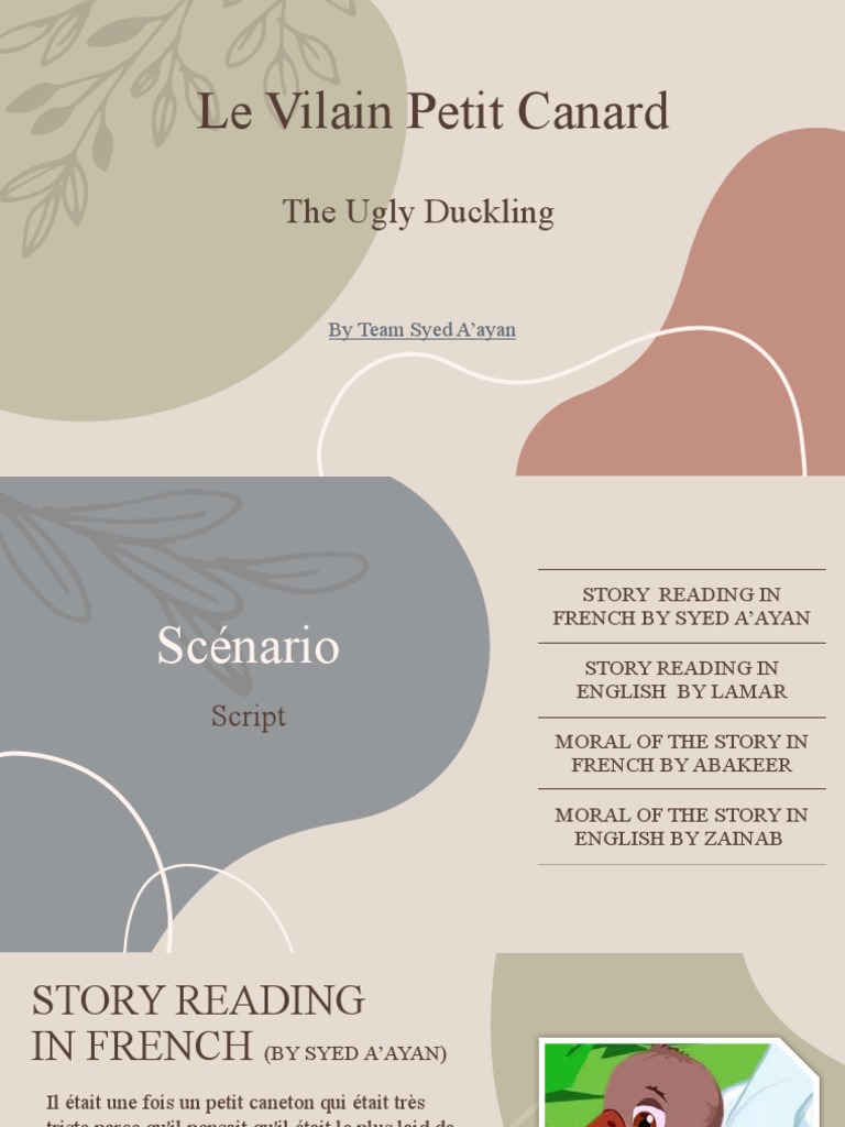 Le Vilain Petit Canard | PDF