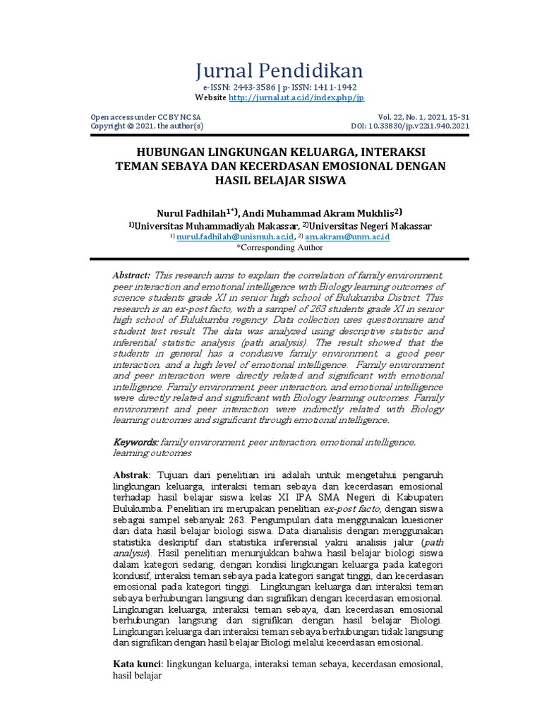 Jurnal Pendidikan Ut | PDF