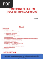 Exposé Traitement Et Production de L'eau Potable | PDF | Filtration | Eau