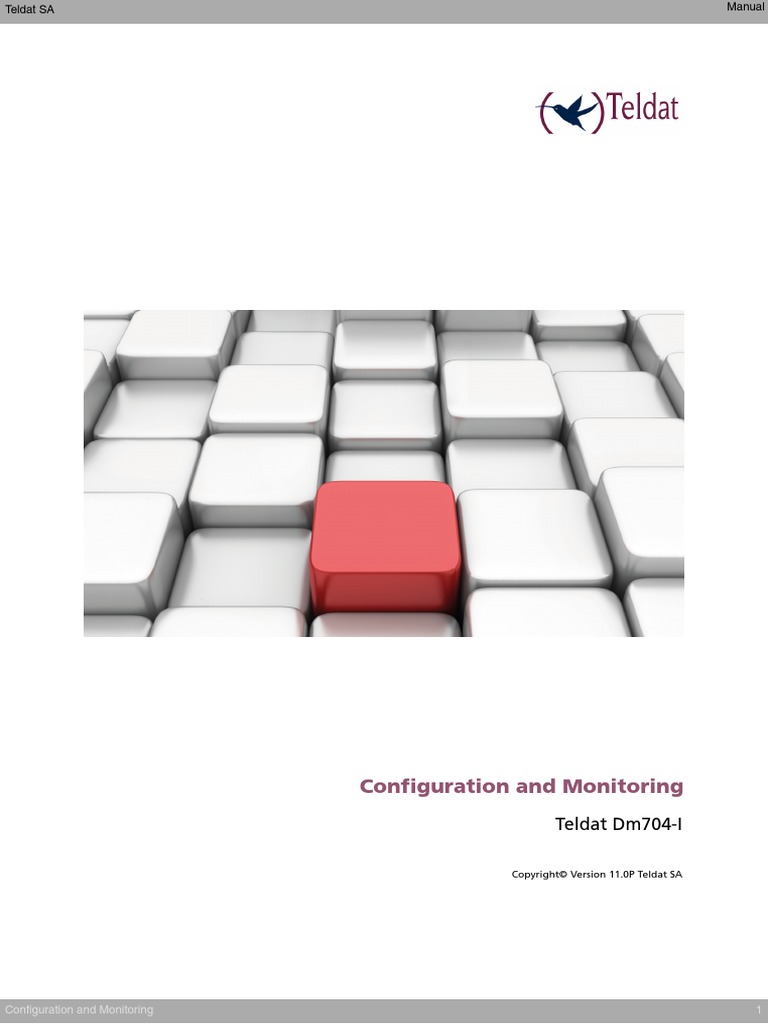 Teldat Dm704-I Configuration Monitoring | PDF | Command Line Interface | Port (Computer Networking)