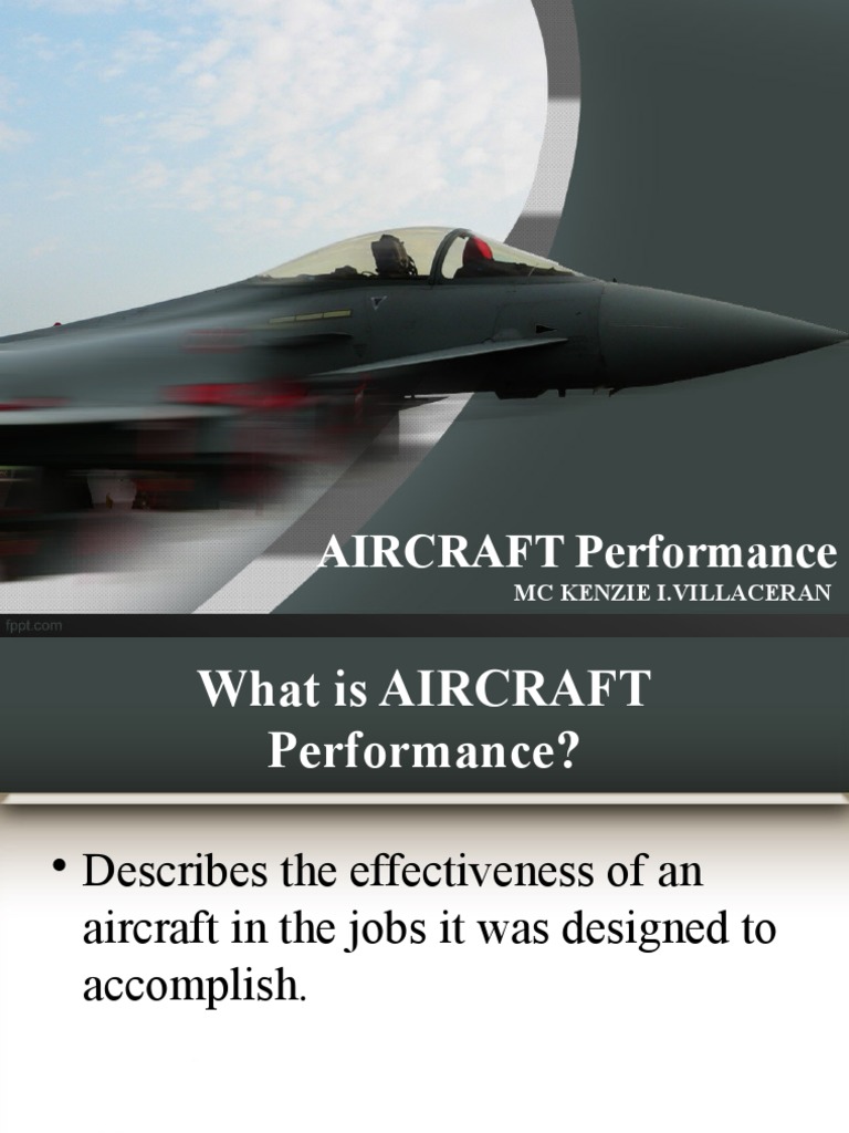 Aircraft Performance Introduction | PDF | Takeoff | Atmosphere Of Earth