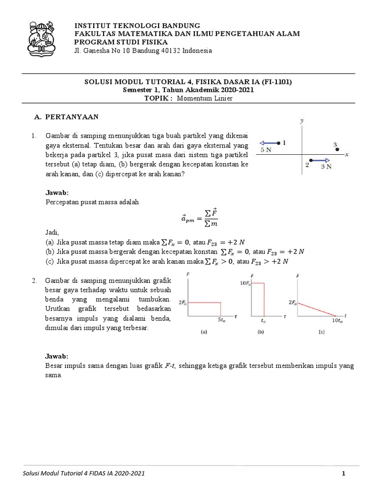 Solusi Modul Tutorial 4 FIDAS IA 2020-2021 | PDF