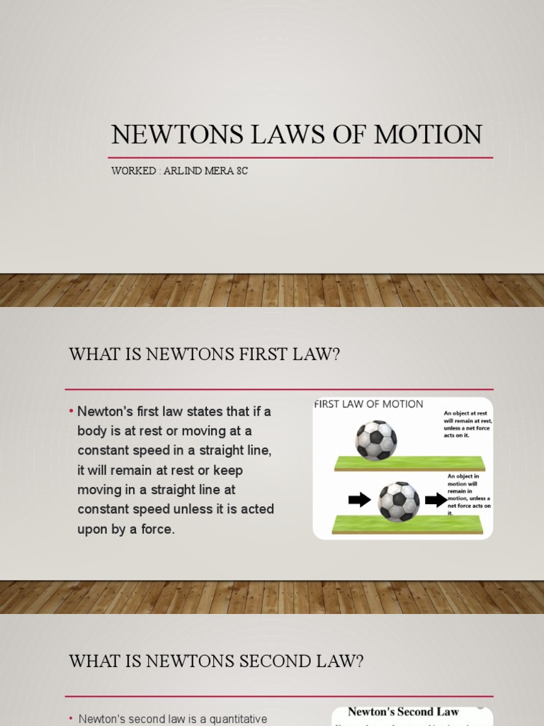 Newtons Laws of Motion | PDF | Social Science