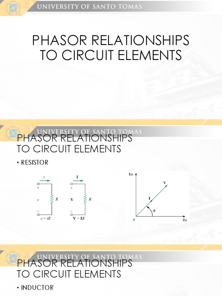 12 Phasor Relationship of Circuit Elements | PDF