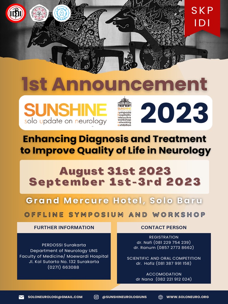 First Announcement Sunshine 2023 | PDF