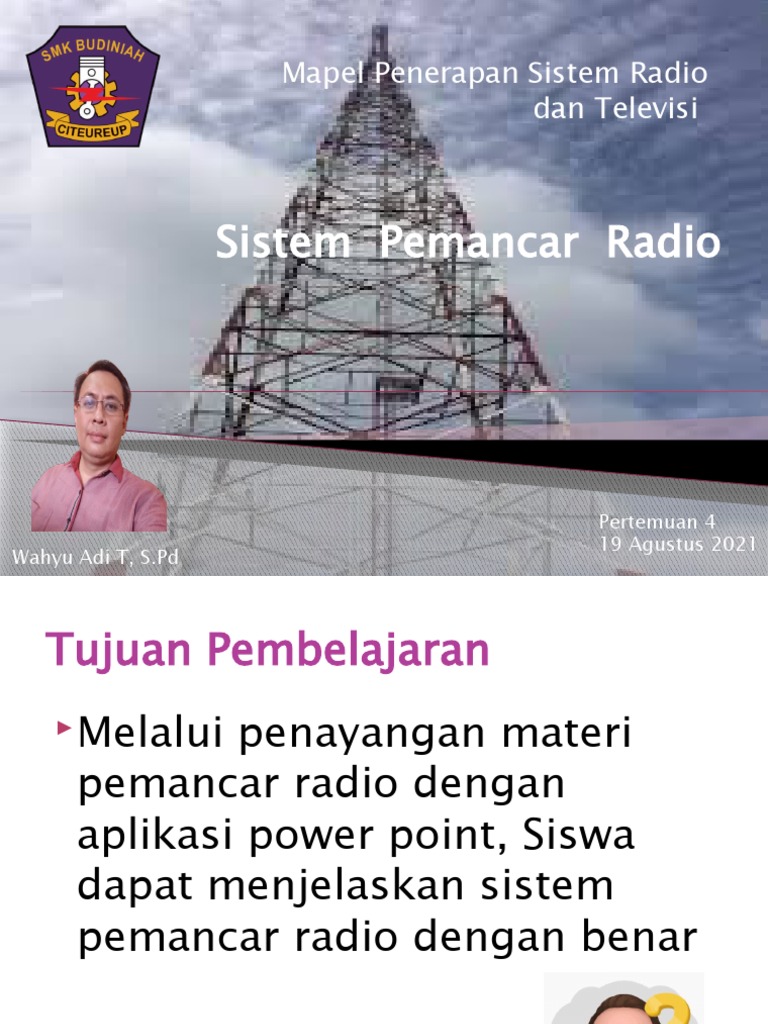 Pertemuan 4 Sistem Pemancar Radio | PDF