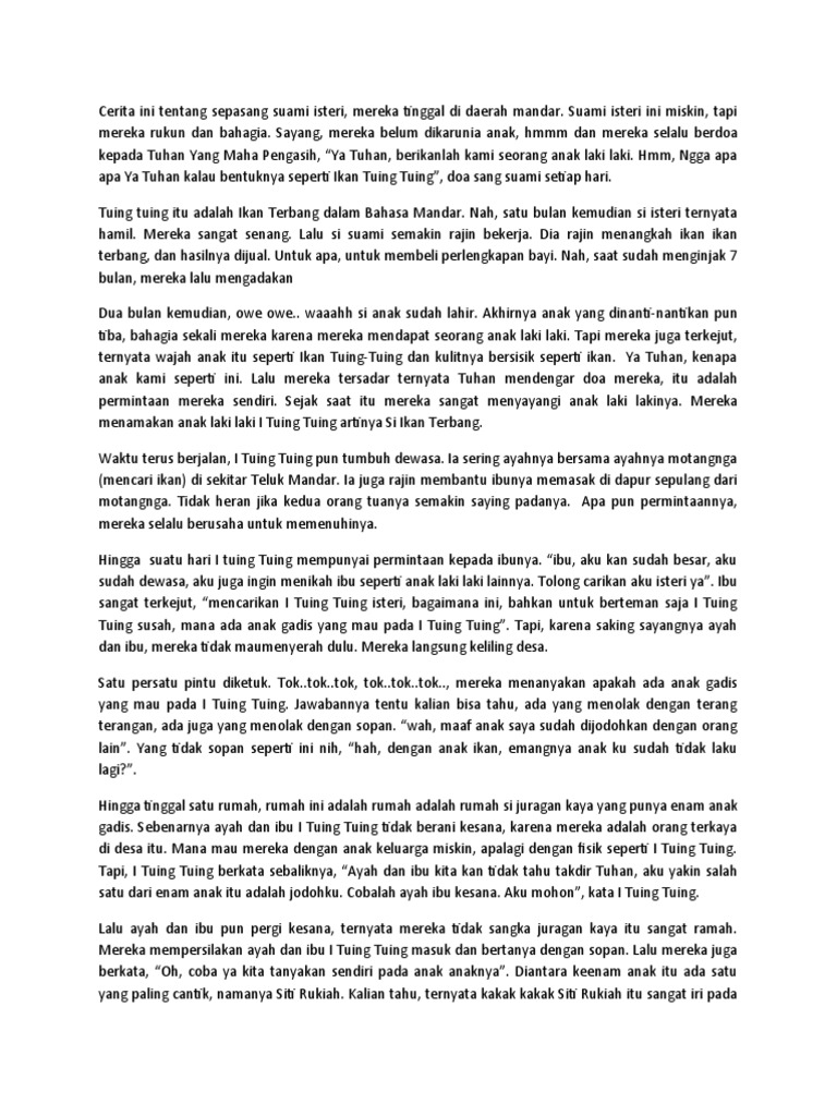 Cerita Ini Tentang Sepasang Suami Isteri | PDF