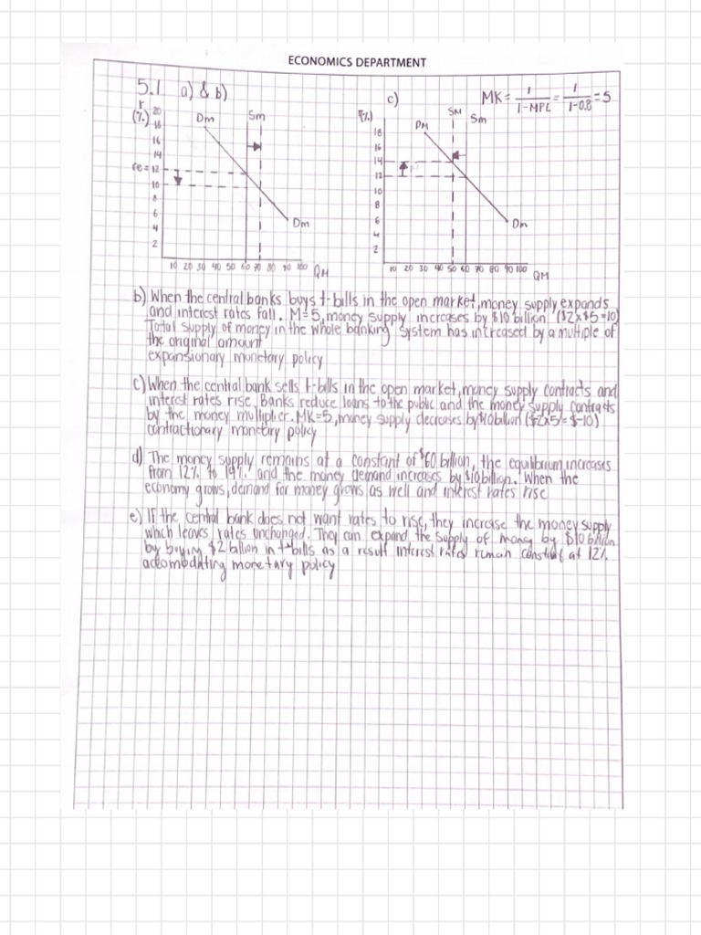 Macroeconomics Assignment 3 | PDF