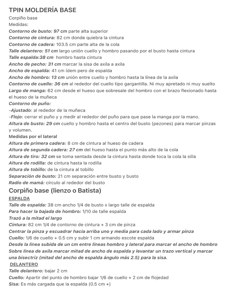 Tpin Moldería Base 3 | PDF | Sistema musculoesquelético | Anatomía humana