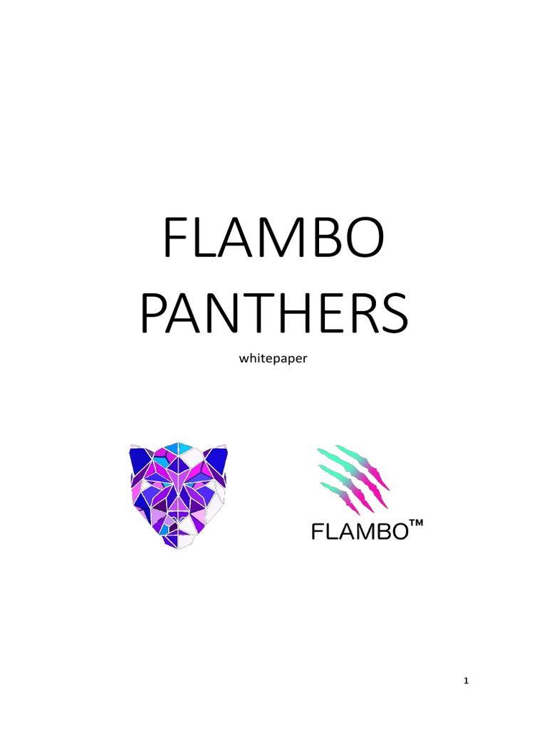 Flambo Panthers NFT Whitepaper | PDF | Cryptocurrency | Brand