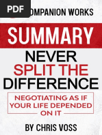 Never Split The Difference PDF | PDF | Negotiation | Empathy