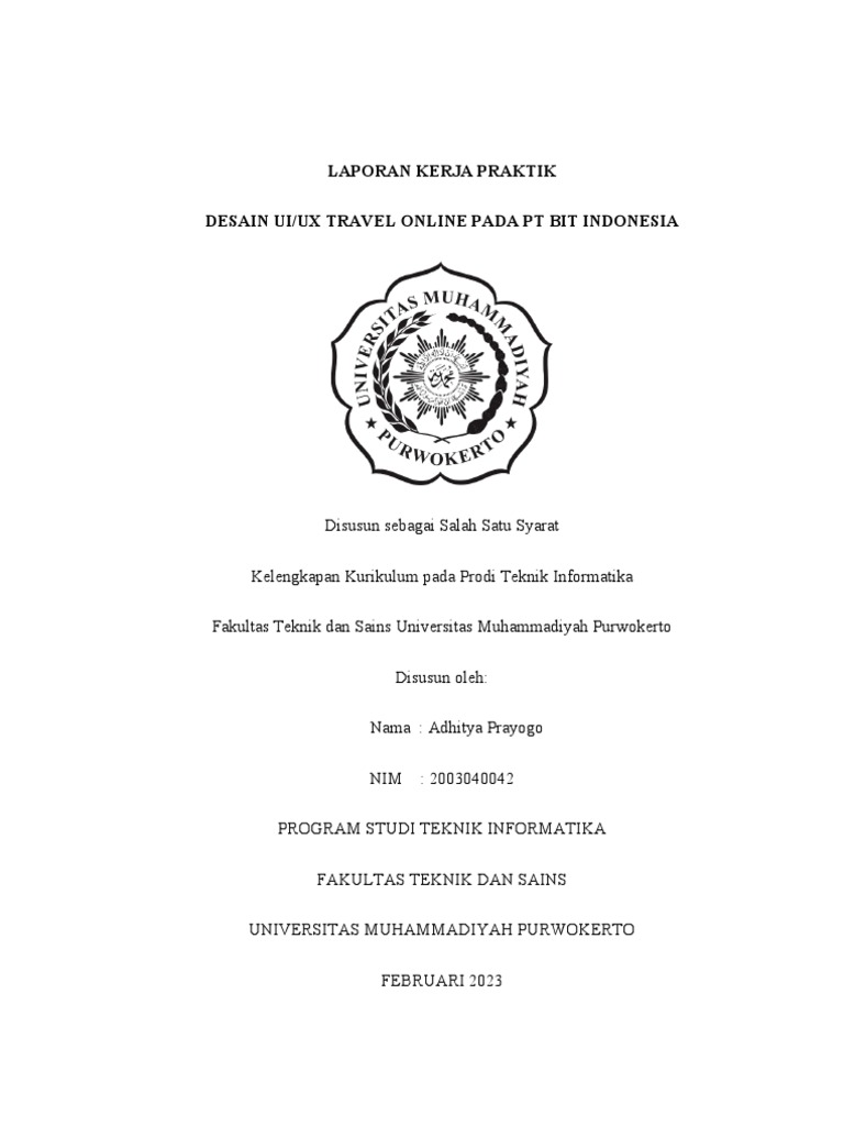 laporan kp terbaru | PDF