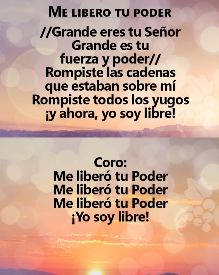 Am ME LIBERO TU PODER | PDF