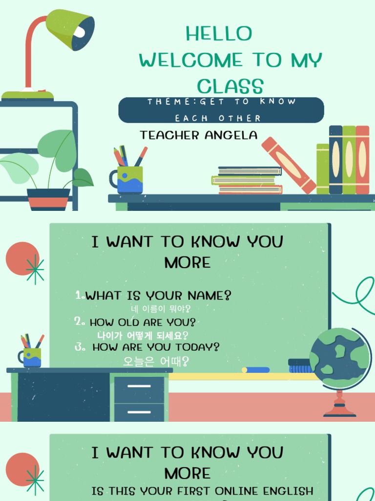 Hello Everyone, Let's Play A Game | PDF