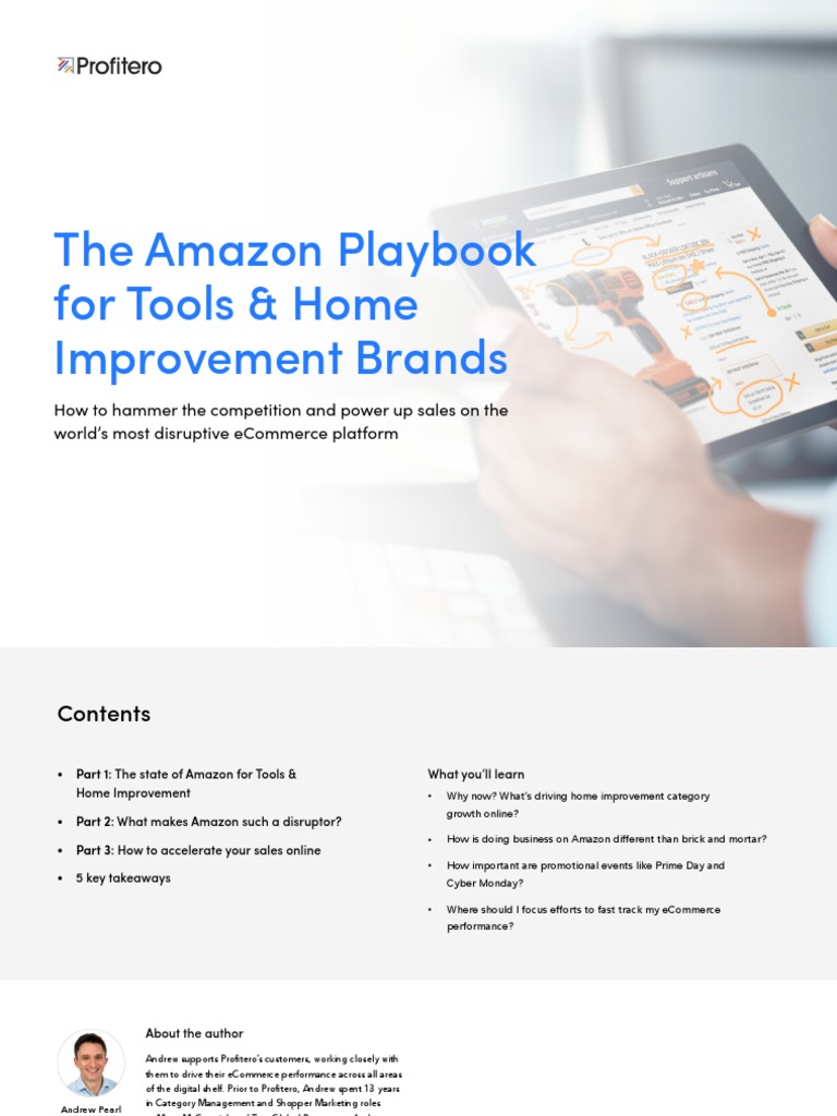 Profitero - The Amazon Playbook For Tools & Home Improvement Brandspdf ...